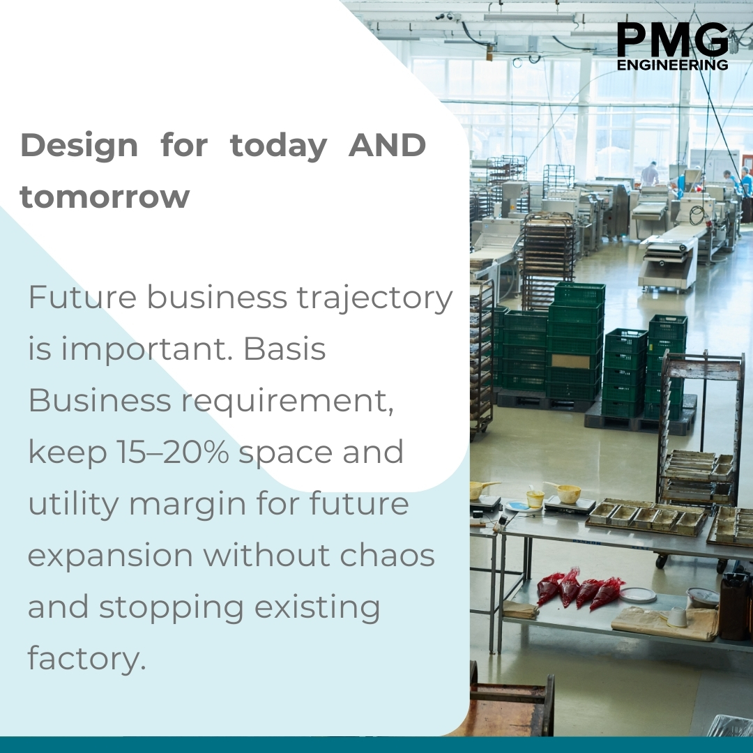 Future-Ready Factory Design: Build with Space & Utility Margins | PMG Engineering