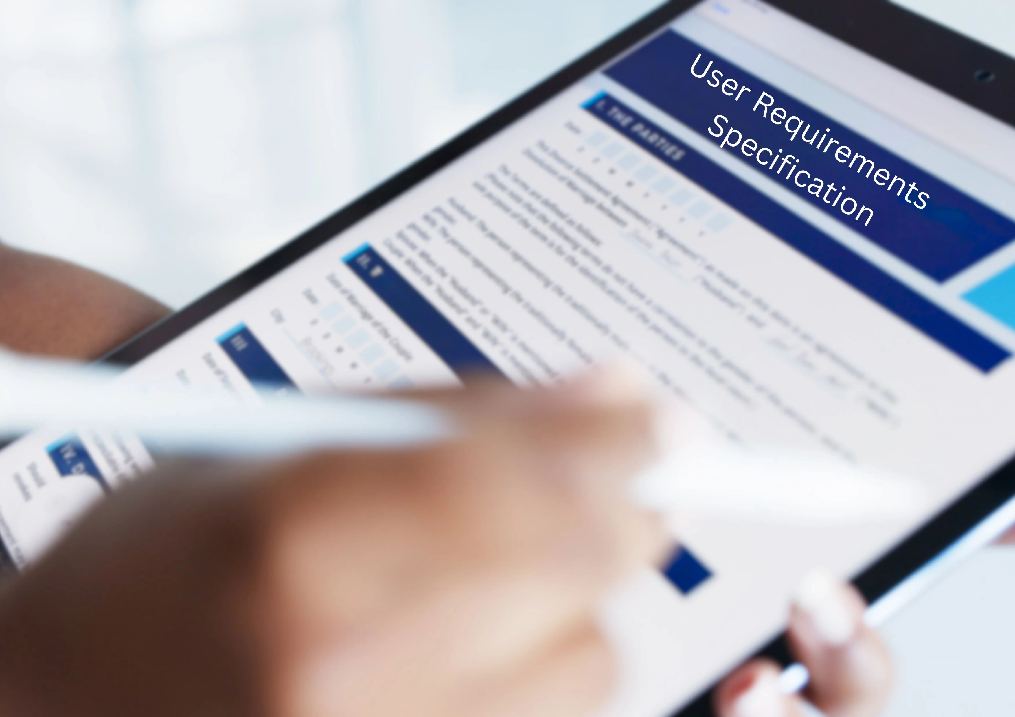 User Requirement Specification (Utilities) | PMG Engineering